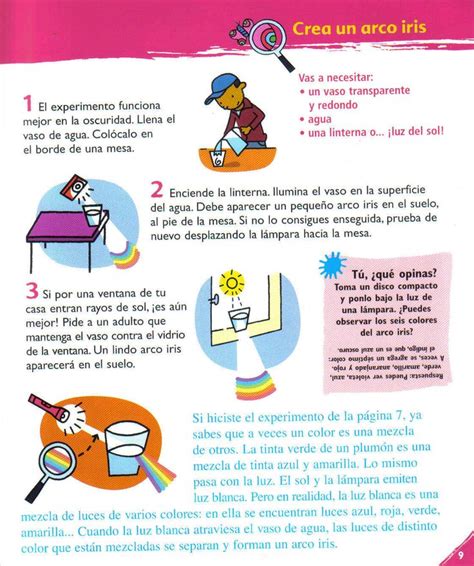 CÓmo Crear Un Arcoiris Experimentos Para Feria Cientifica Colores