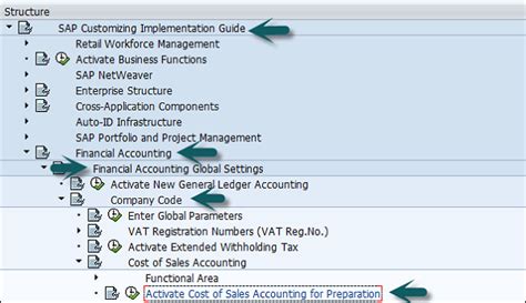 Sap Fi Define Functional Area