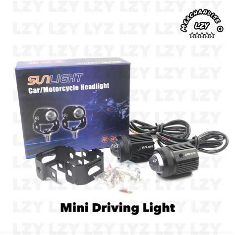 Mini Driving Light High And Low Yellow White Led Aniti Fog For Cars