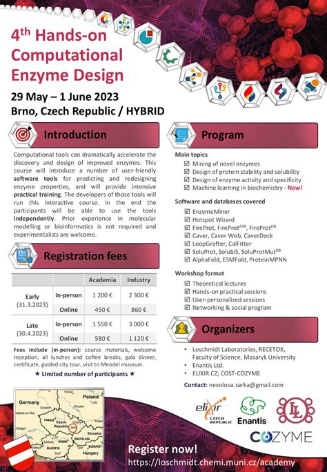 4th Hands On Computational Enzyme Design Workshop Protein Engineering Group