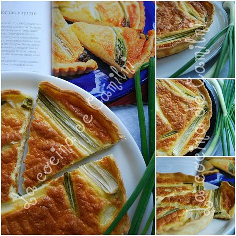 La Cocina De Camilni Tarta De Cebollas Tiernas Y Queso