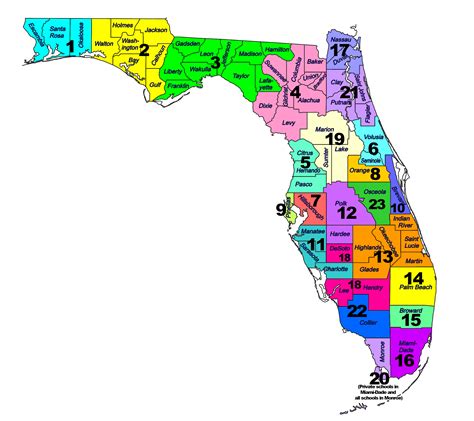 FSMA District Maps