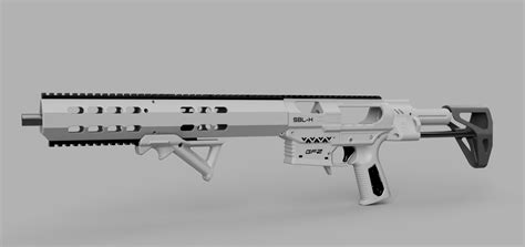 3d File Sbl Barrett Shroud For The Gavinfuzzy Sbl 🎠・3d Print Model To Download・cults