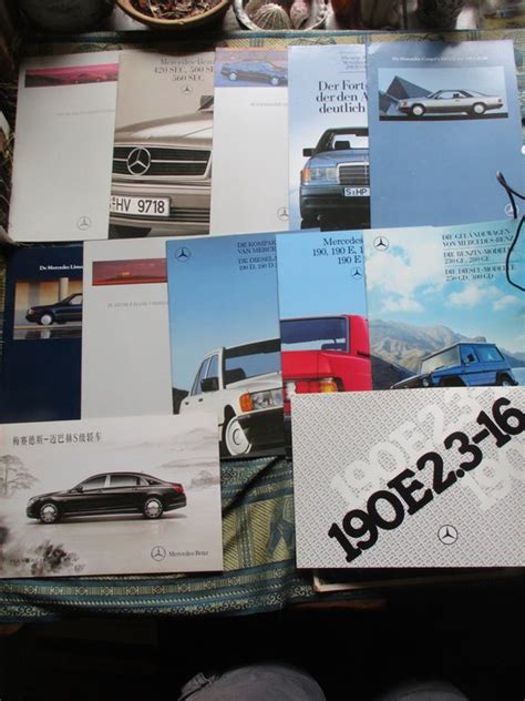 12x Mb 23 16v 190clke Classg Classsec Mercedes Benz Catawiki