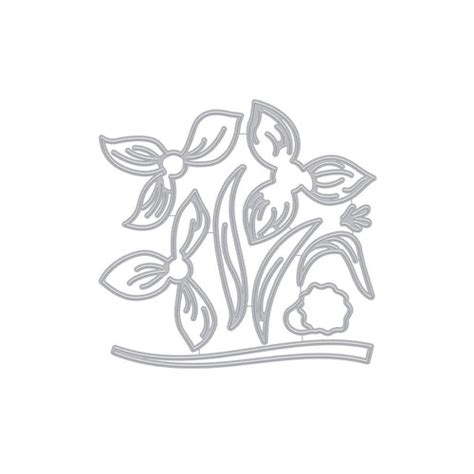 Df110 Daffodil Fancy Die E Hero Arts