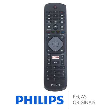 Controle Remoto Preto RC3154707 01 TV Philips 43PFG5813