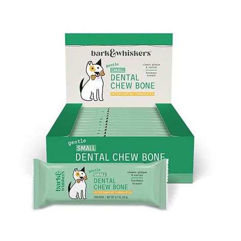 Dental Chew Bones Gentle Bark And Whiskers