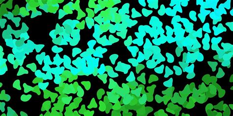 Dark Green Vector Template With Abstract Forms 2771204 Vector Art At Vecteezy