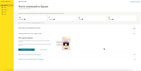Connect Or Disconnect Square By Mailchimp Mailchimp
