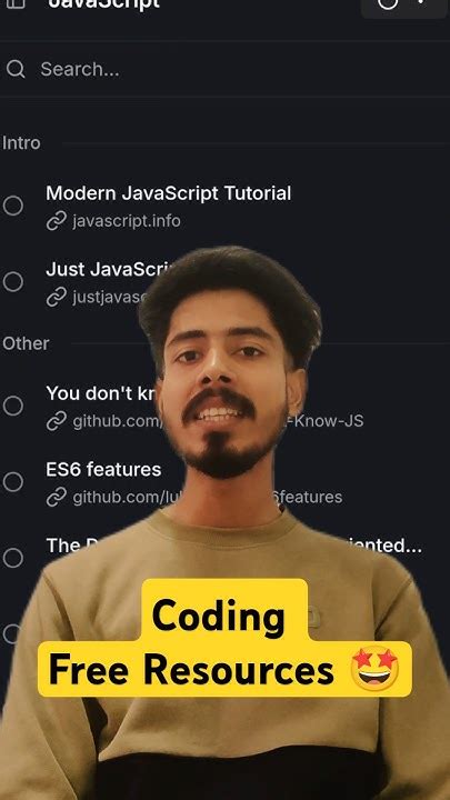 All Resources In One Place 🚀💻coding Webdeveloper Programming Javascript Learning Youtube