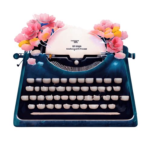 Retro Typewriter Graphic · Creative Fabrica