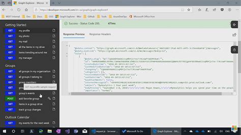 Microsoft Graph Api Explorer An Overview