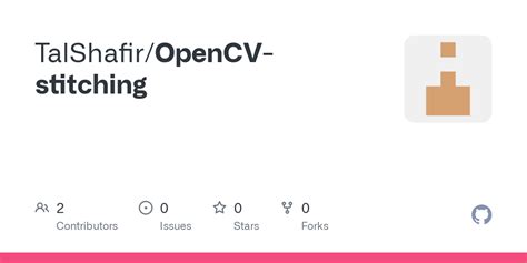 Github Talshafir Opencv Stitching