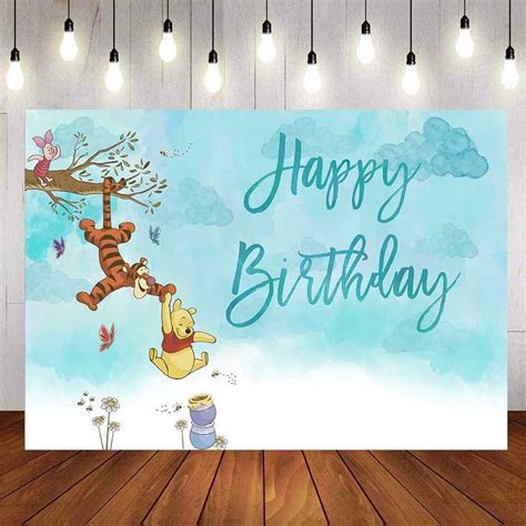 Winnie The Pooh Birthday Banner Everything Else On Carousell