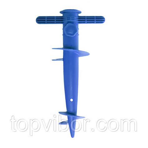 Купить Ручной бур для пляжного зонта Stenson Jo-1273 30см (Синий ...
