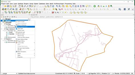 Qgis 310 Merge Vector Layers Export Spreadsheet Pivot Diagram Youtube