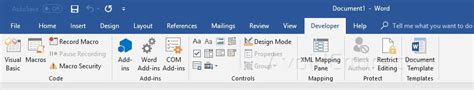 How To Add Fillable Form Fields In Microsoft Word 2016 Avoiderrors