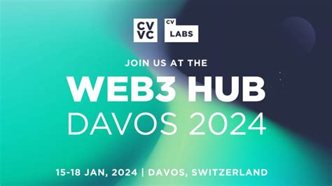 cv labs on linkedin web3 hub davos 2024