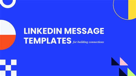 Linkedin Message Templates
