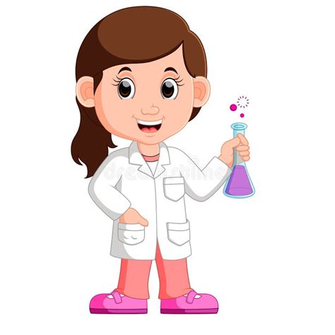 Cientista Ilustra O Do Vetor Ilustra O De Exc Ntrico