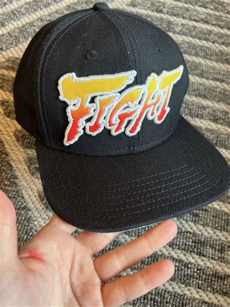 Rare Label Street Fighter 5 Logo Ryu Sublimated Under Gem