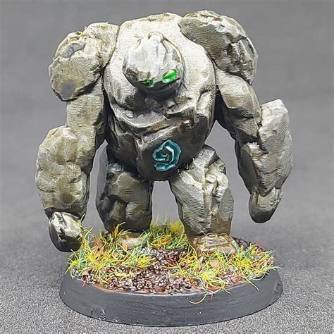Colossal Miniatures Colmi0105 Stone Golem C