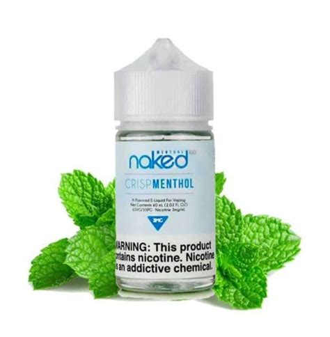 NAKED 100 CRISP MENTHOL E LIQUID