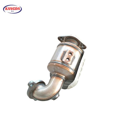 High Flow Inch Round Oval Ceramic Universal Cat Converter Three Way Catalytic Converter Three