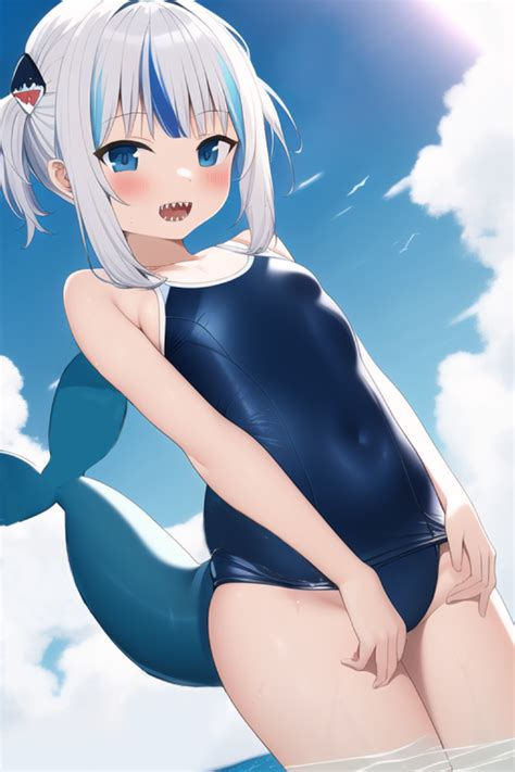 Gawr Gura Hololive And More Drawn By Fbtr User Hwmr Danbooru