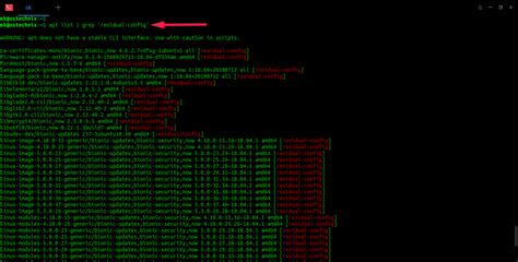 remove unnecessary configuration files on debian ostechnix