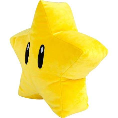 Club Mocchi Mocchi Super Mario Bros Super Star Mega 15 Inch Plush