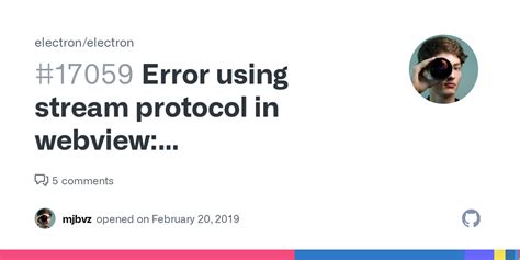 Error Using Stream Protocol In Webview This Listenercount Is Not A Function Issue