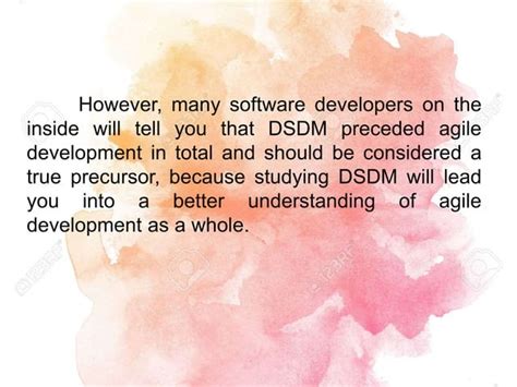 Dynamic System Development Method DSDM PPT