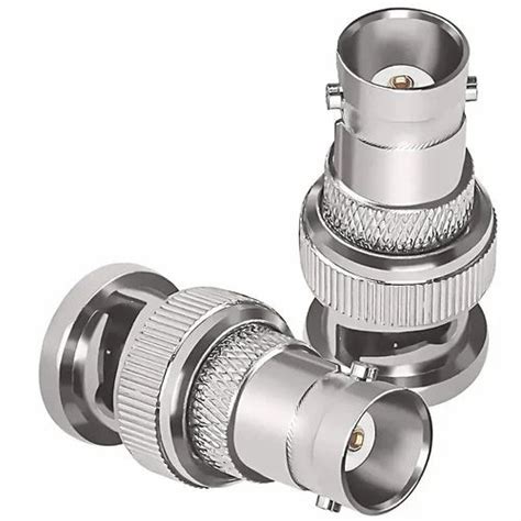RF Coaxial BNC Male To BNC Female Coax Adapter 500 MHz Contact Material Brass At Rs 99 Piece