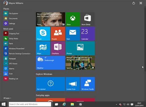 windows 10 build 9926 下载（技术预览版） 云时代 yunsd