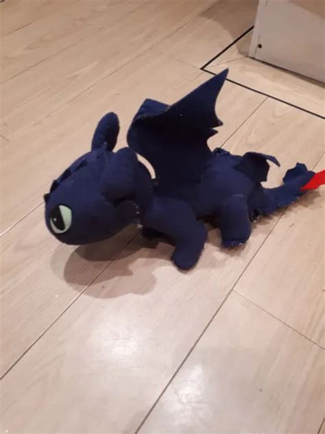Dreamworks Toothless How To Train Your Dragon Build A Bear Soft Plush