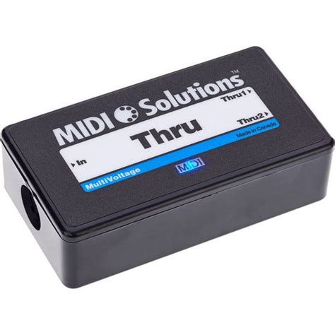 MIDI Solutions Thru V Thomann UK