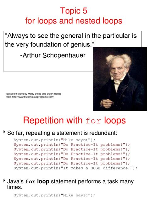 Topic5 For Loops Nested Loops Download Free Pdf Control Flow Mathematics