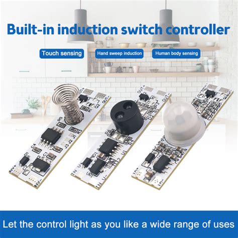 Intelligent Human Body Sensing Infrared Motion Sensor 5 24vdc Dimmable