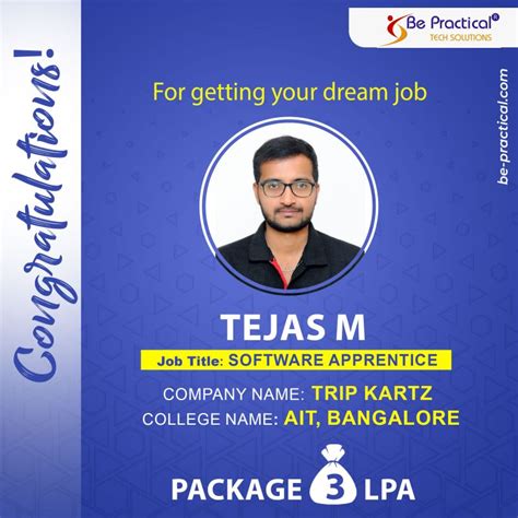 Congratulations Gotjob Successfullyplaced Developers Careersuccess… Be Practical Tech