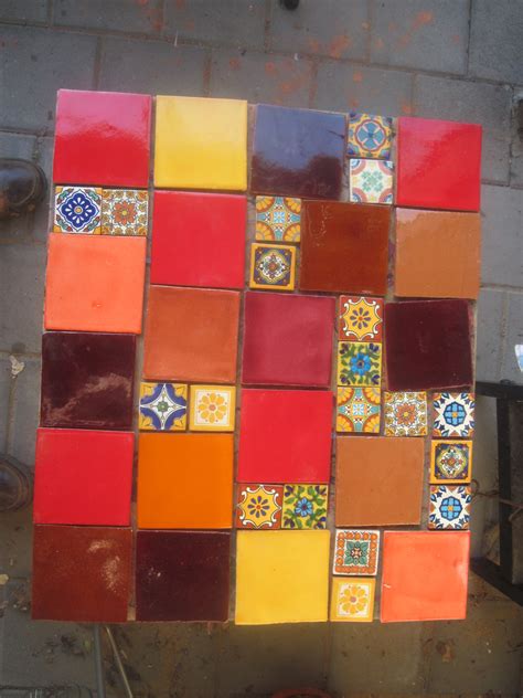 Tile Table Made From Moroccon Tiles