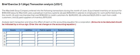 solved brief exercise 2 1 algo transaction analysis