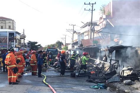 Kios Bbm Di Sampit Terbakar Sebabkan Satu Korban Luka Antara News