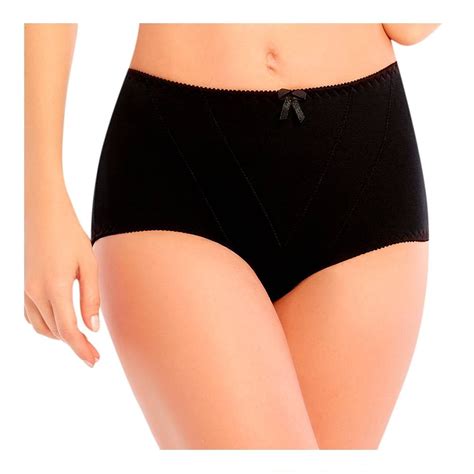 Pantaleta Ilusión Para Mujer Control Negro Talla Eeg Walmart