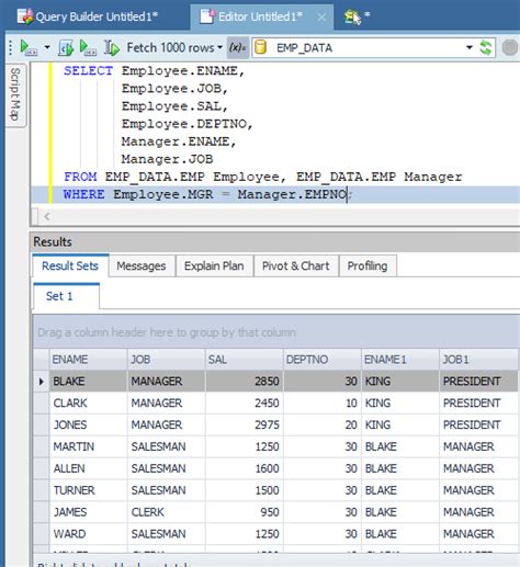 Advanced Table Joins And Data Sorting With Toad Data Point