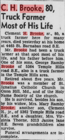 Clement Hill Brooke 1875 1956 Find A Grave Memorial