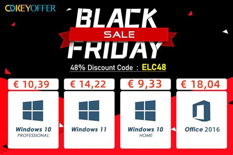 Grab Windows 10 Office 2016 For €25 Before The Cdkeyoffer Black