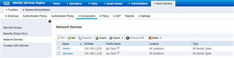 Configure Network Devices For Trustsec Cisco Pxgrid Api Cisco Devnet