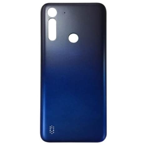 Tapa Trasera de Batería para Motorola G8 Power Lite Azul Repuestos