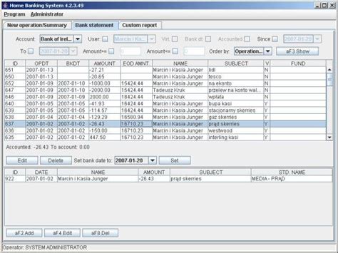 Home Banking System Sourceforge Net